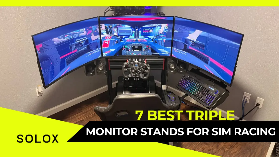 7 Best Triple Monitor Stands for Sim Racing