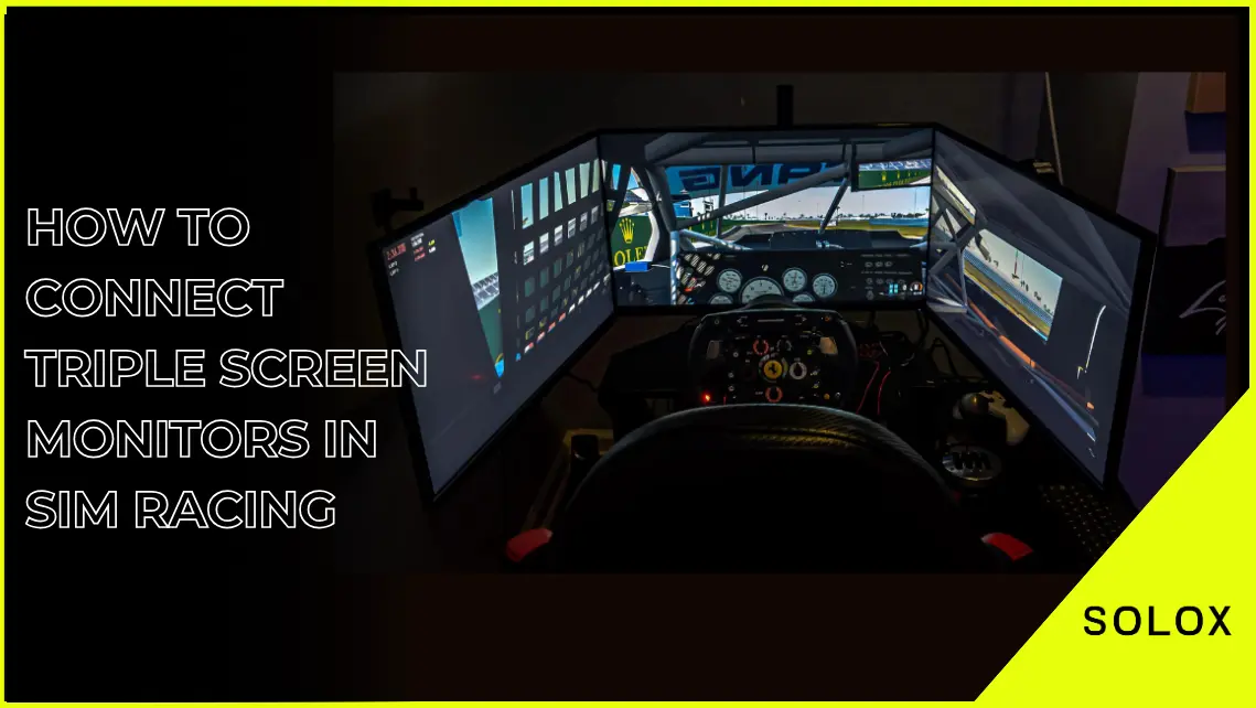 How to Connect Triple Screen Monitors in Sim Racing