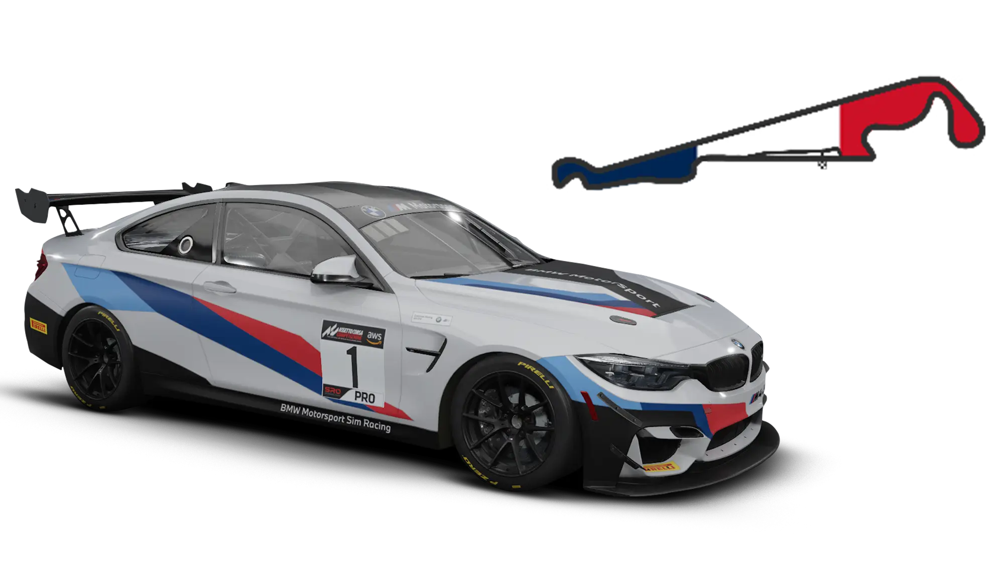 BMW M4 GT4 ACC Paul Ricard Setup 1.9