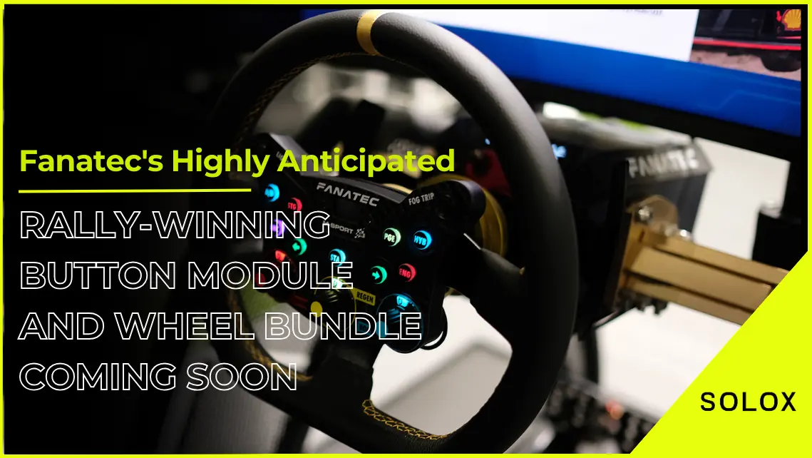 Fanatec's Highly Anticipated Rally-Winning Button Module and Wheel ...