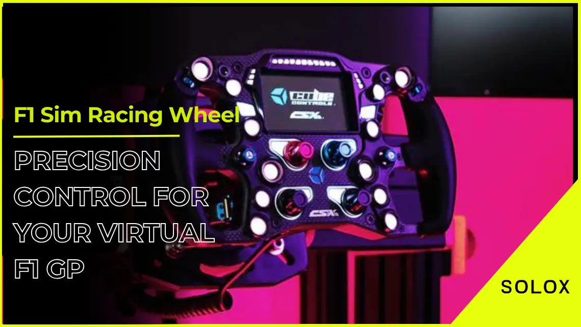 F1 Sim Racing Wheel: Precision Control for Formula 1 Simulation