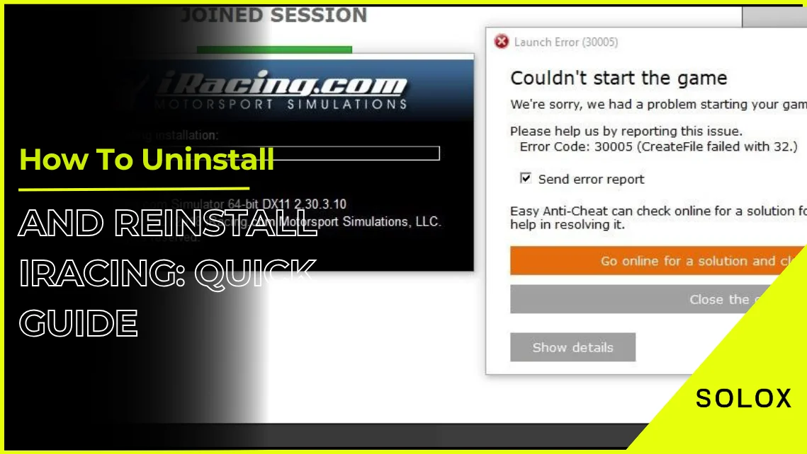 How To Uninstall and Reinstall iRacing: Quick Guide