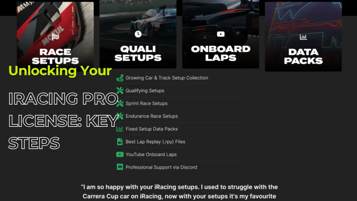 Unlocking Your iRacing Pro License: Key Steps